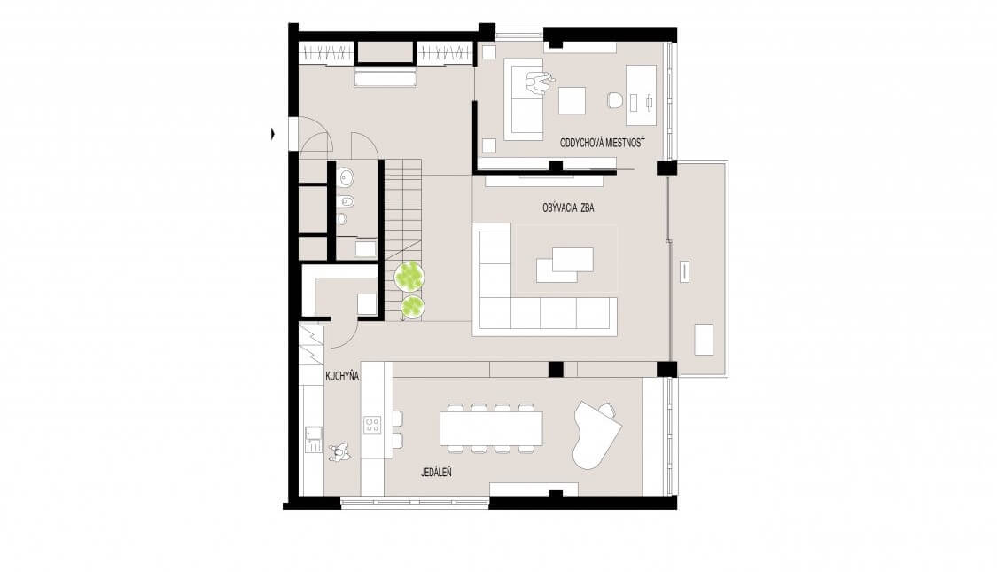 Rozadol pôdorys :: Ján Pinka - Váš realitný partner